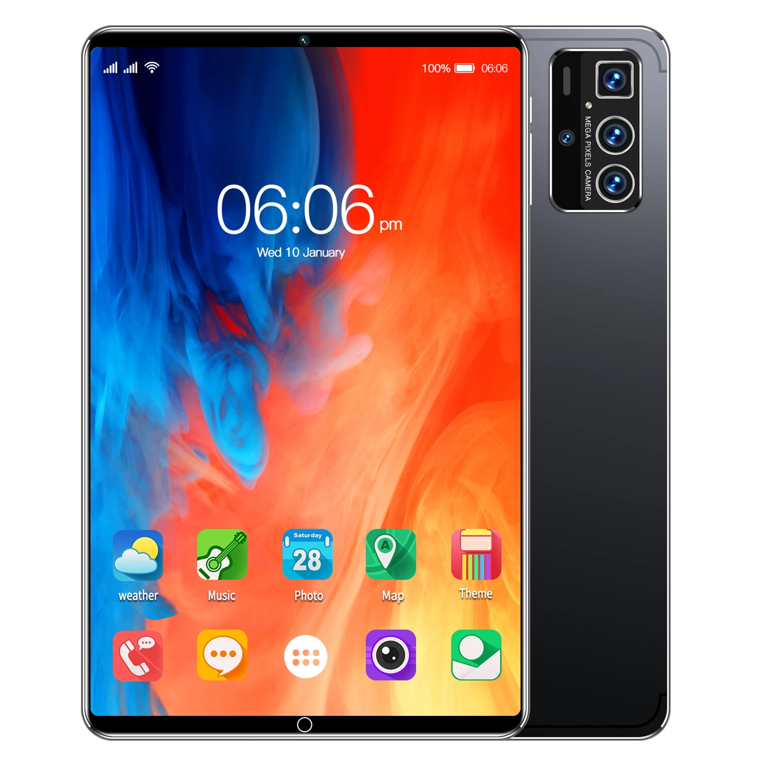 Powerful 2024 Smart Tablet 16gb Ram 1tb Rom Dual Sim 10.1 Screen Wi-fi ...