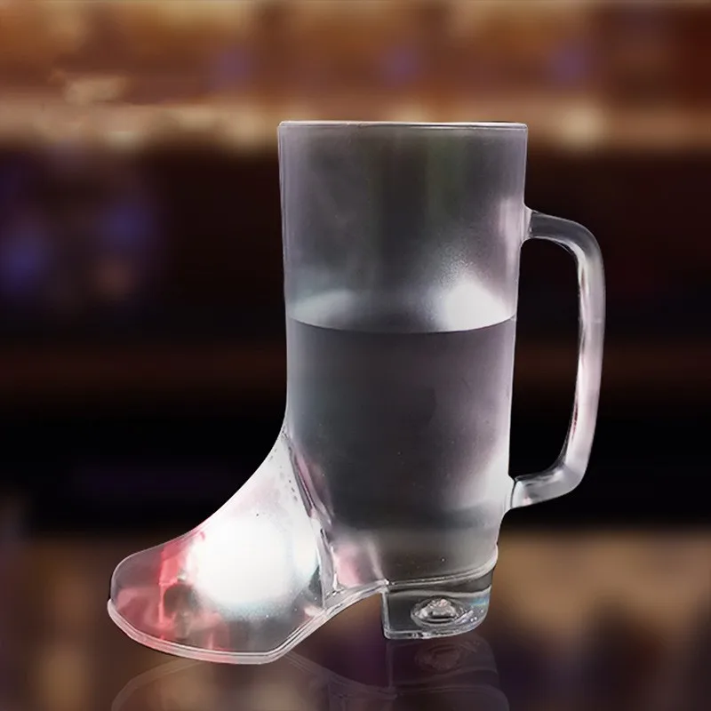 LED Light up 16 oz Plastic Cowboy Boot Drinking Glass Cup for Birthdays ...