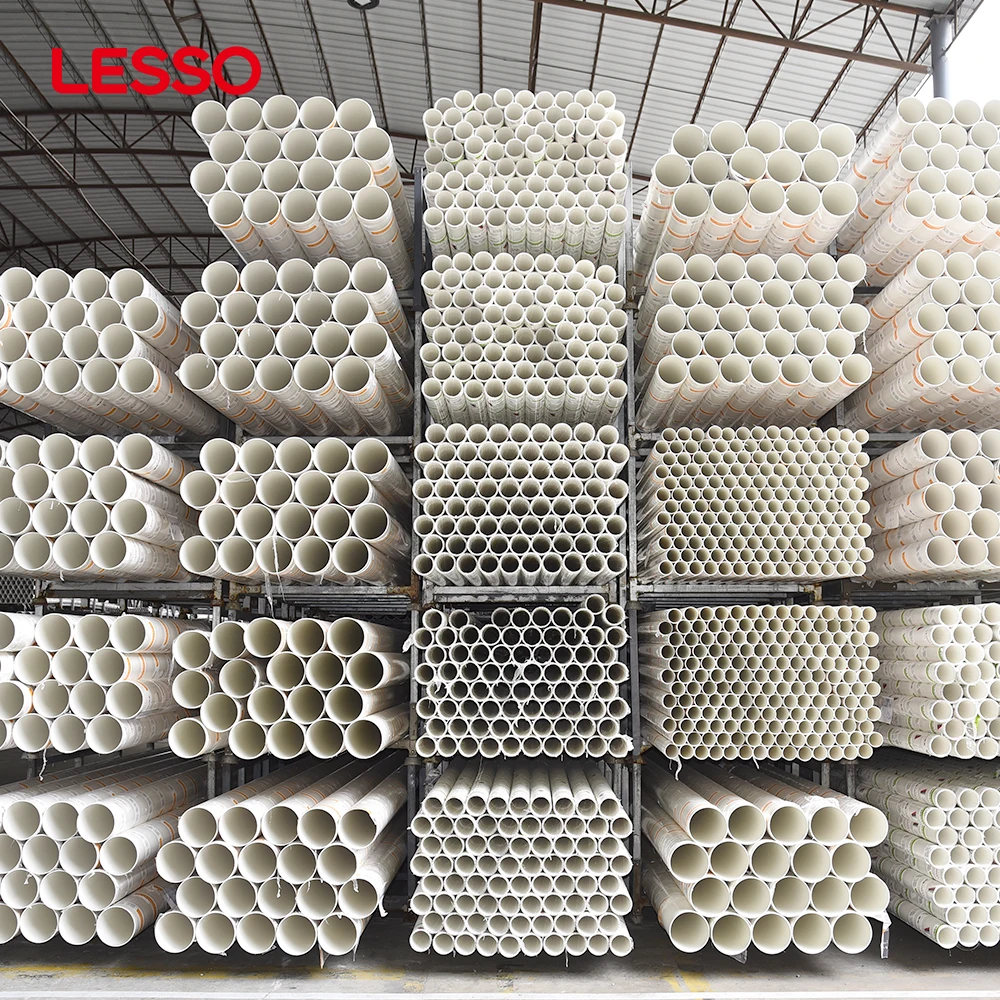 LESSO PVC-U Drainage Pipes - Durable & High Pressure