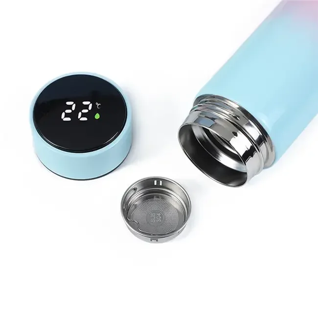304 Stainless Steel Intelligent Digital Smart Water Bottles With Led ...