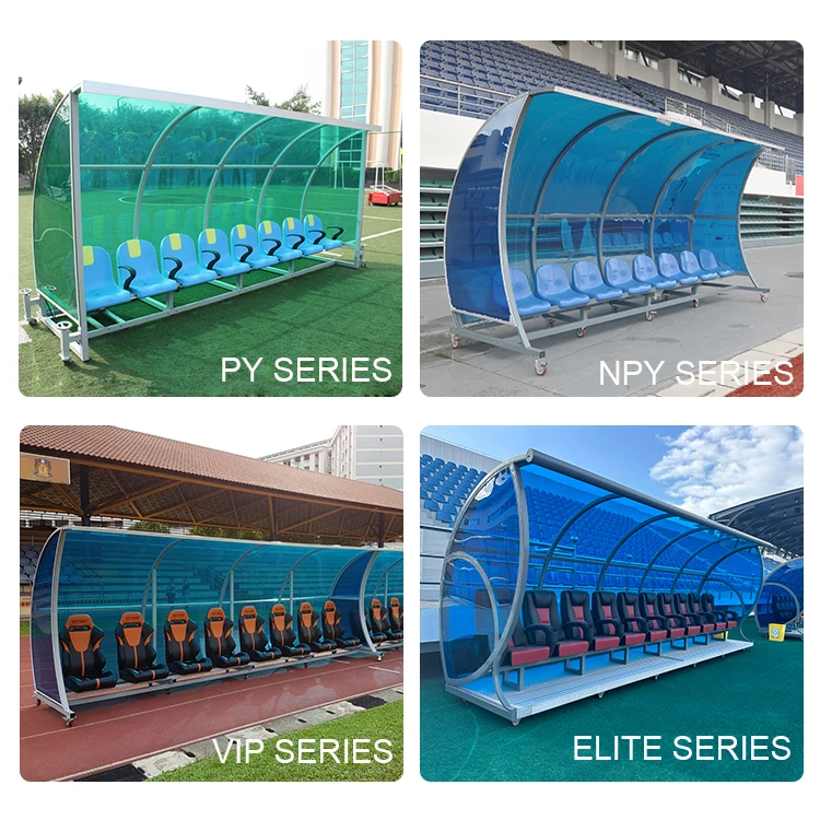 Two Level Portable Soccer Dugout Vip Stadium Seats,Football Player ...
