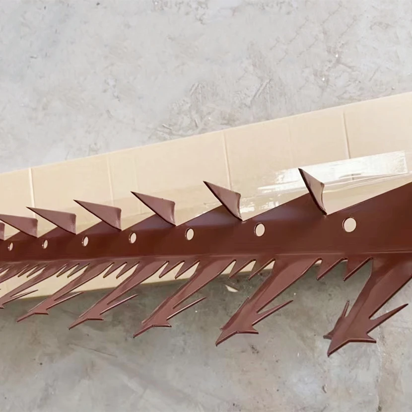 Galvanized Steel Anti-climb Wall Spikes Metal Anti Climb Fence Security ...