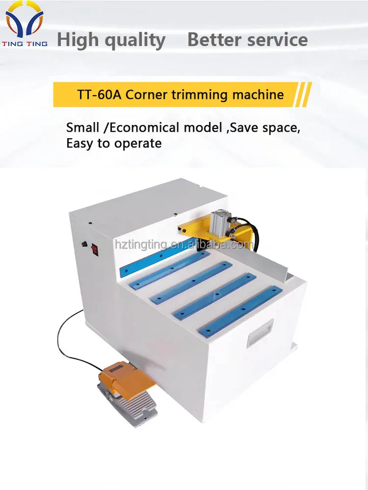 Tt-60a Corner Rounding Trimming Machine Aluminum Edge Profile Trim ...