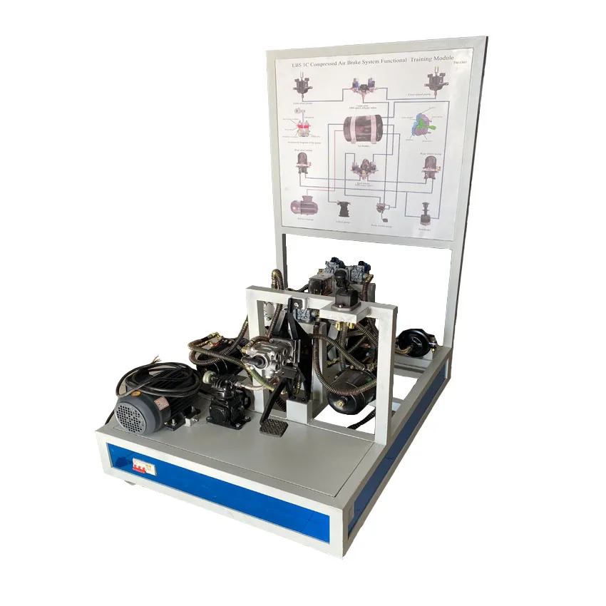 Automotive Teaching Equipment/training Platform For Pneumatic Abs Braking System Of Trucks ...