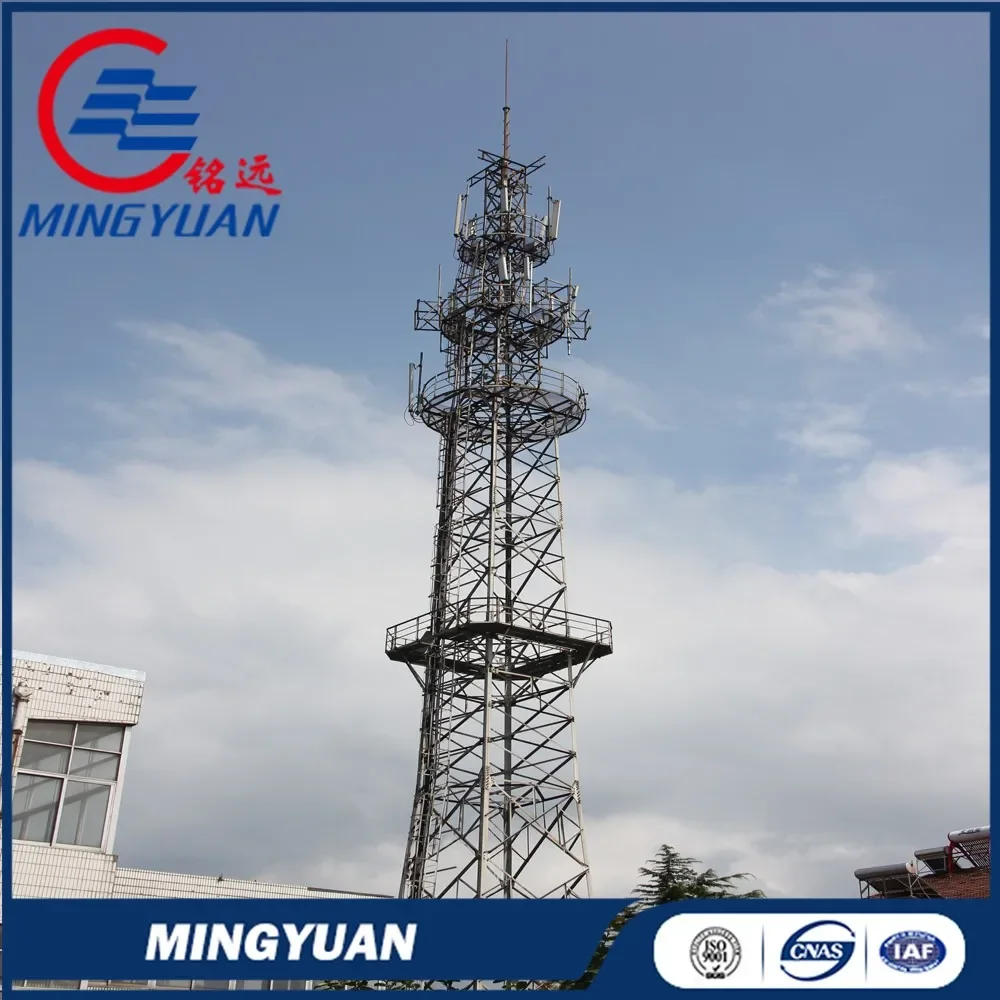 Telecom Tower - Professional Gsm Tower with Solar Power