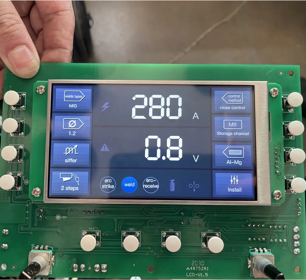 Aluminium Welder MIG Double Pulse - 4 in 1 Welding Machine