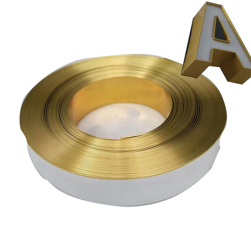 3D Aluminum Coil Channel for Letter Sign Color Different Channelume ...
