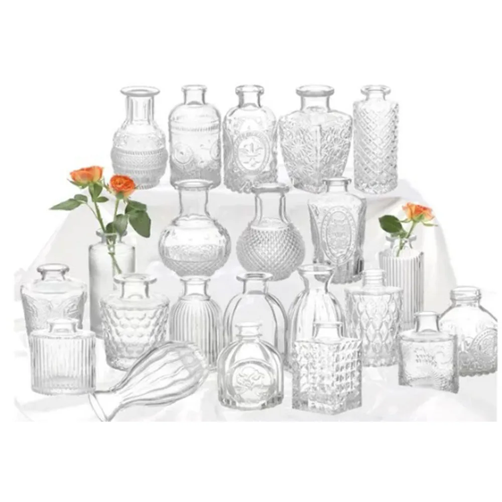 Luxury Glass Table Vases - Perfect for Wedding Centerpieces