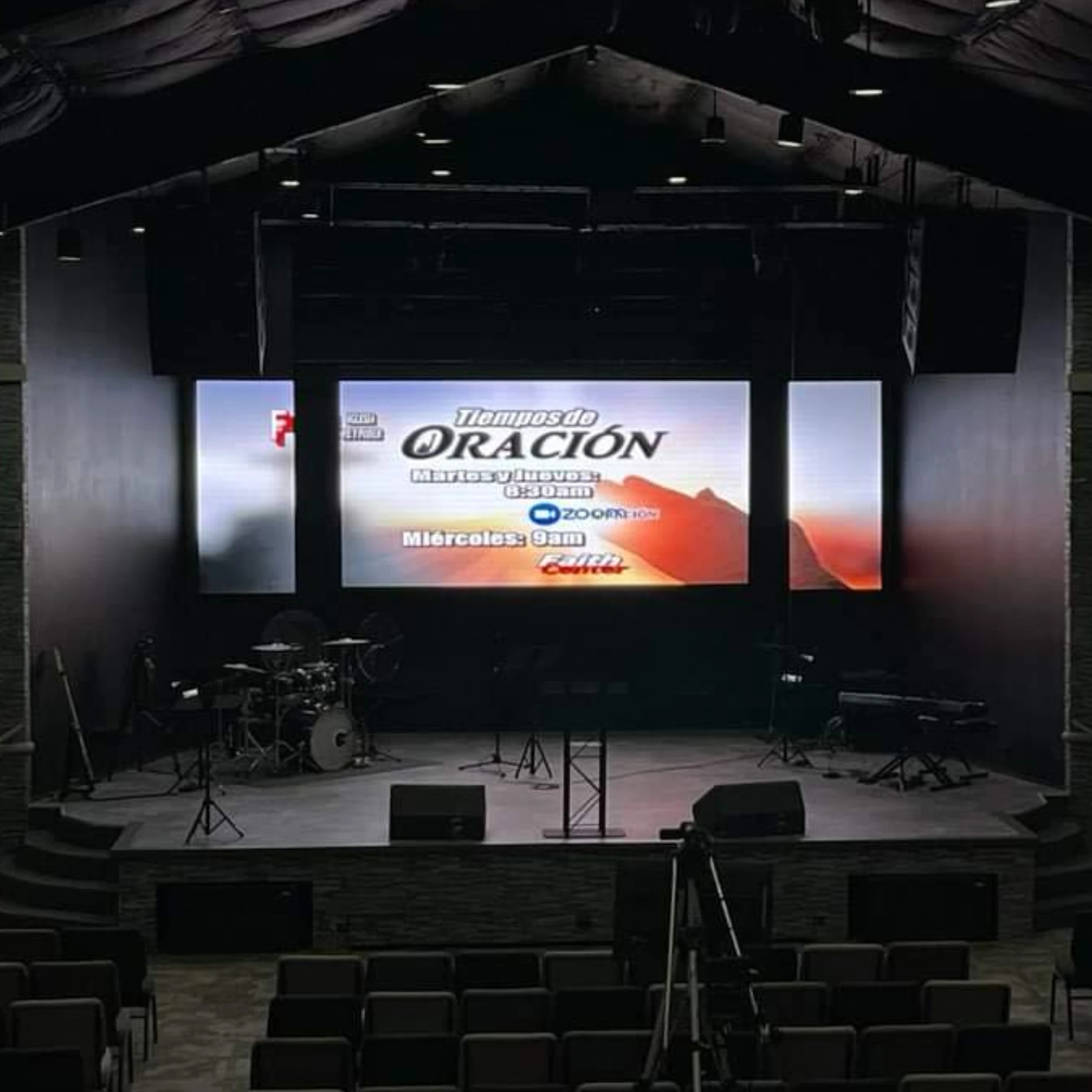 Legidatech Church Public Background Hd 4k Led Video Wall Panel P2.5 ...