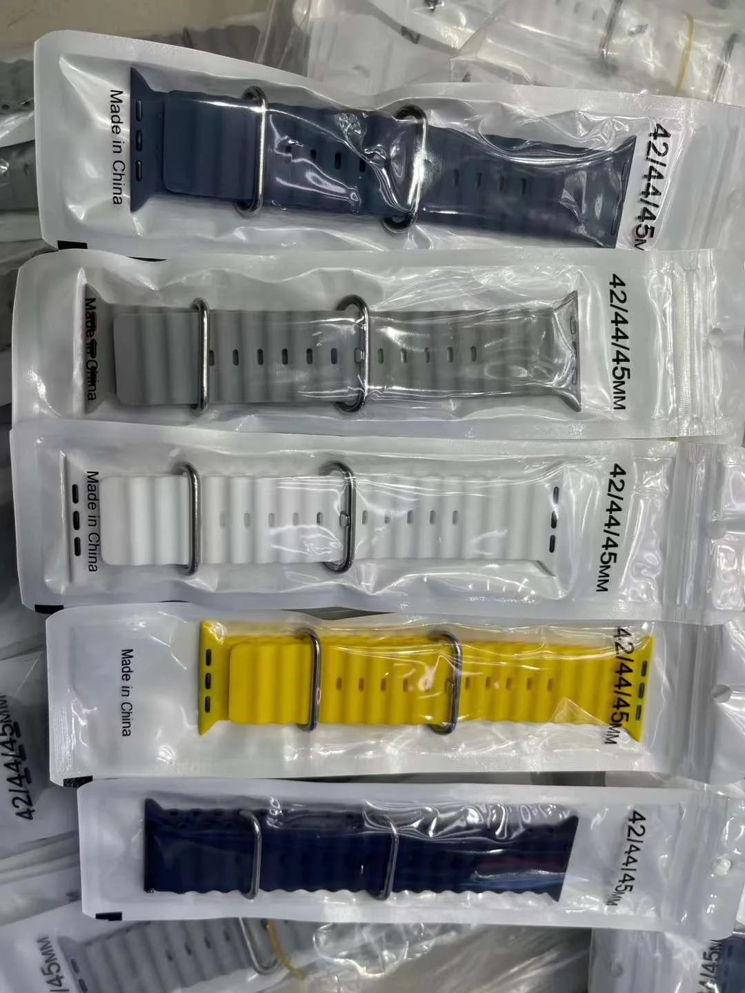 Ocean Strap For Apple Watch Band 45mm 49mm 44mm 40mm 41mm 42mm Silicone ...