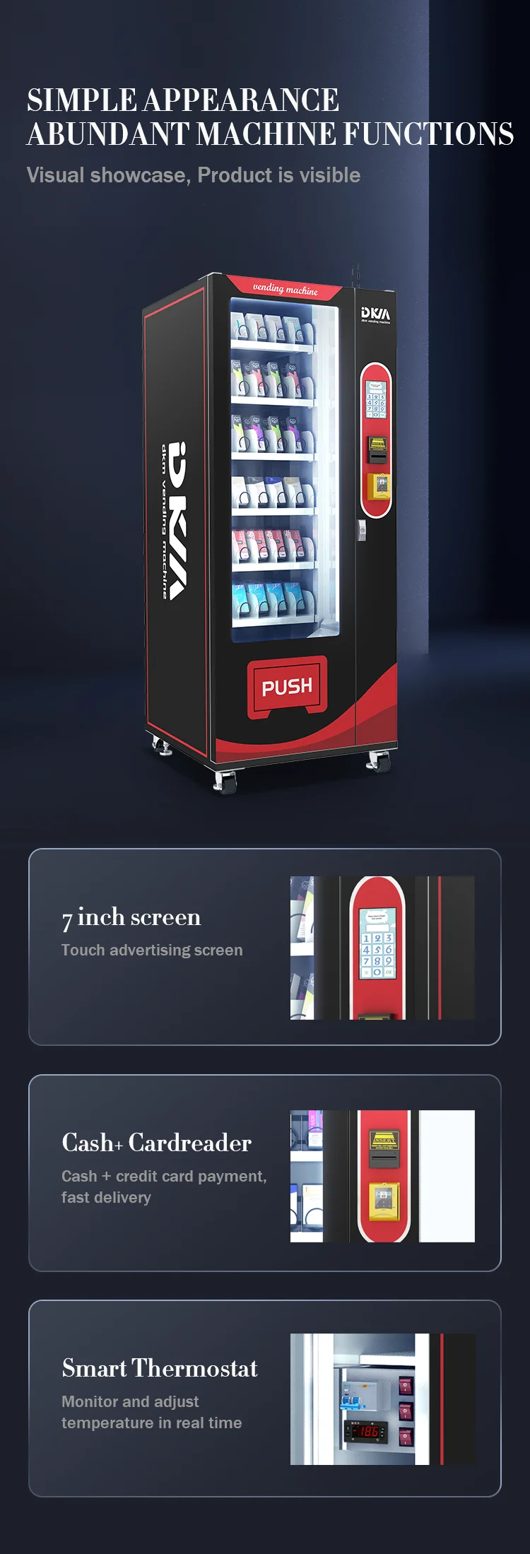 Dkmvending - Efficient Vending Machines for Cigarettes