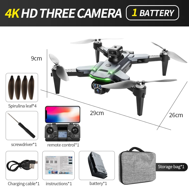 New Drones With 4k Camera And Gps Low Price Long Range Brushless Motor ...