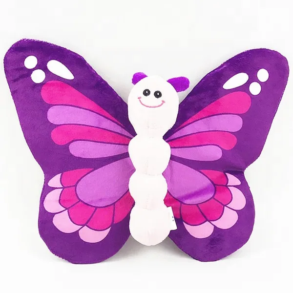 Wholesale Custom Pretty Stuffed Plush Butterfly Toy Soft Cartoon Flying ...