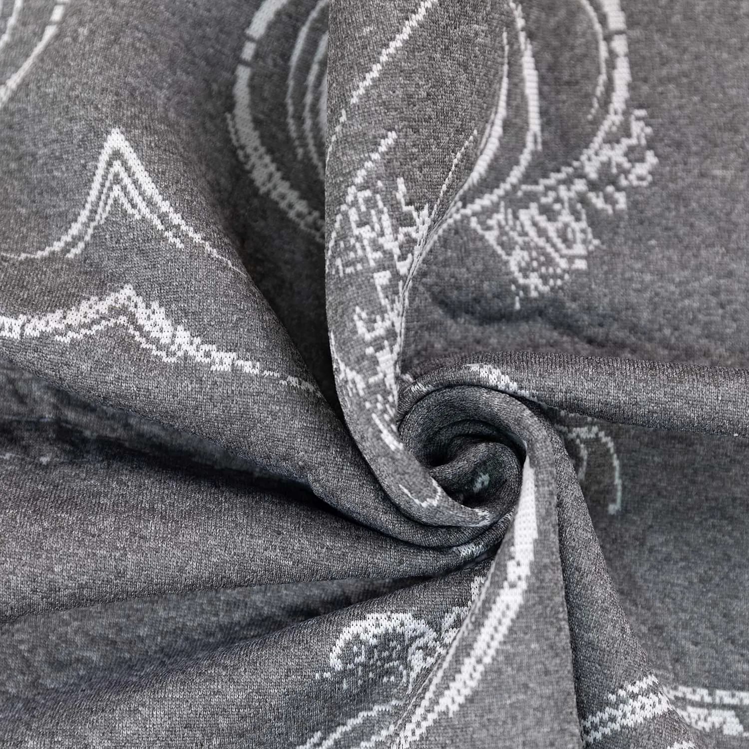 Breathable 100% Polyester Mattresses Ticking Fabric Knitted Mattress ...