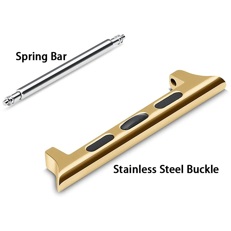 Apple Watch 20mm Adapters - Durable Stainless Steel Bands