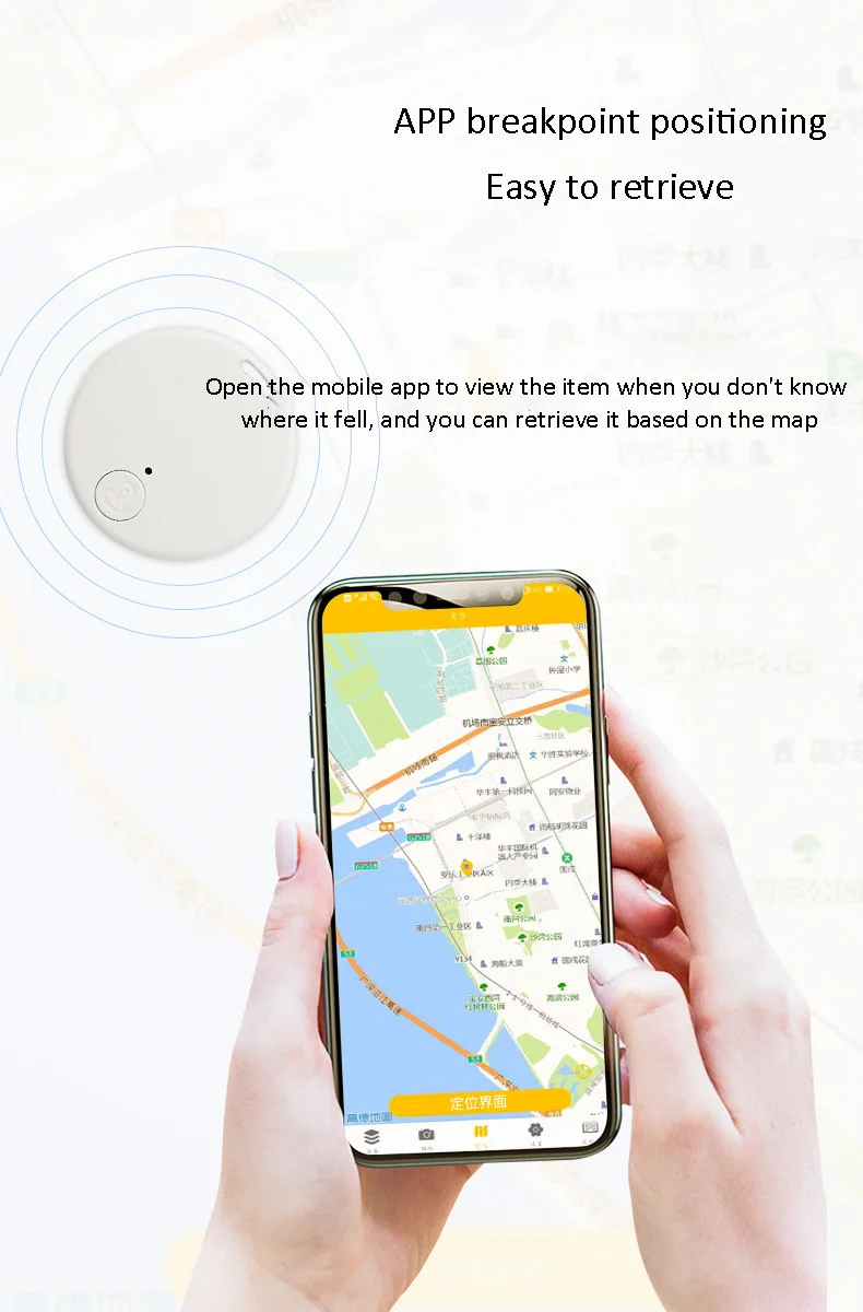 Smart Device GPS Wireless Anti-Lost Device Locator Tracker