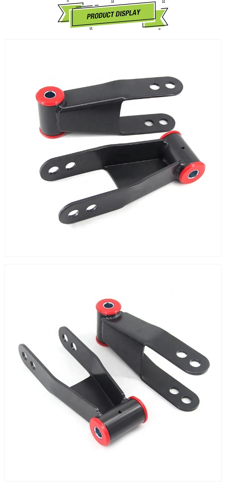Car Accessories Rear Lowering Drop Shackles Set OEM 410520/410 520 for ...