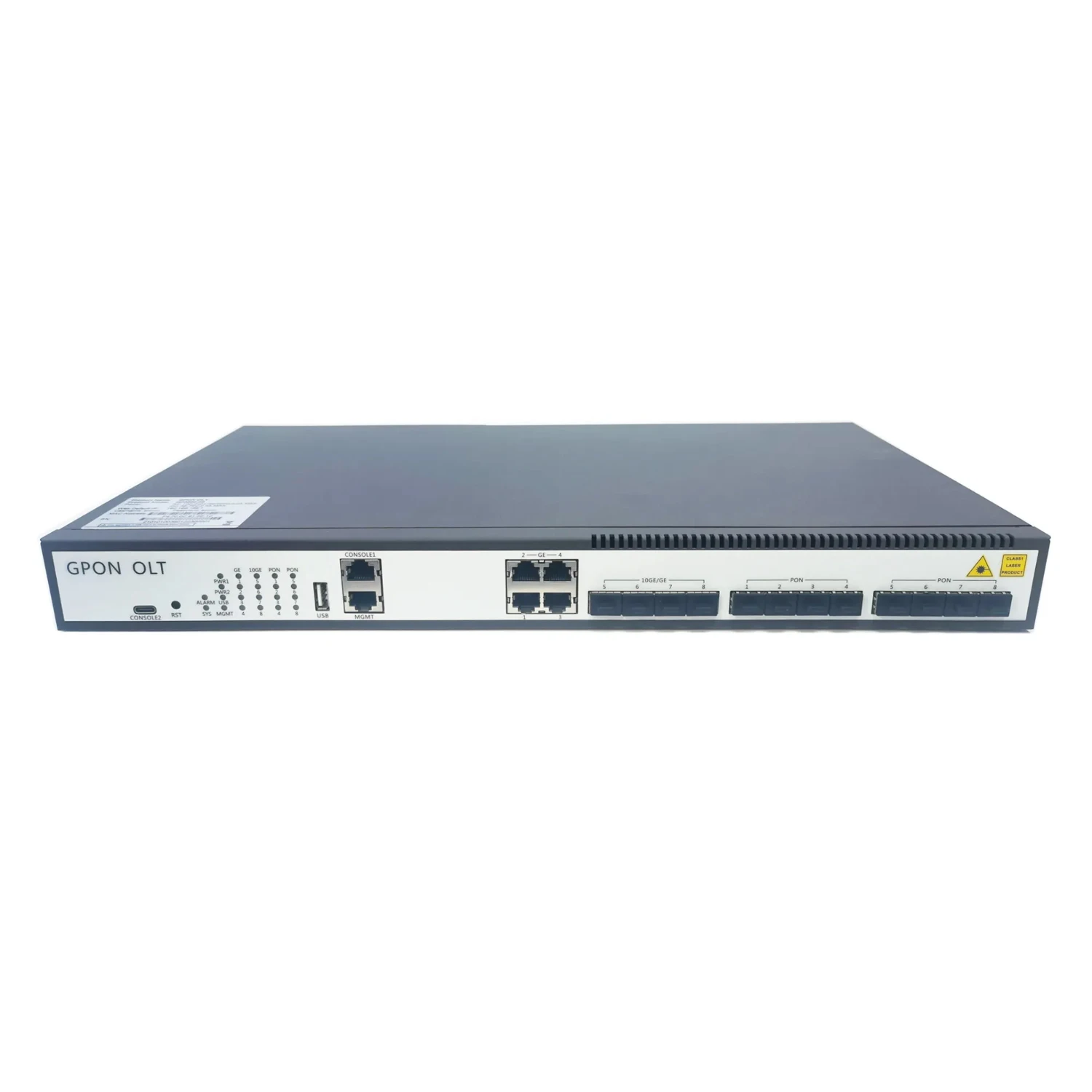 GPON OLT 8 Port 10G GPON OLT 8 PON Ports GPON OLT AC for Vsol FTTH ...