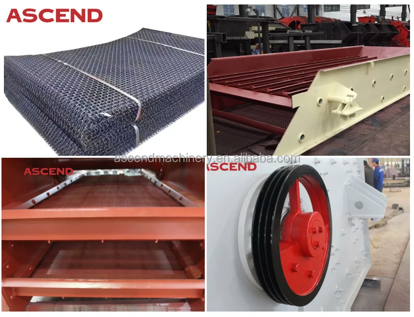 Vibration Screen Separator Machine Sieve Limestone Marble Basalt Used ...