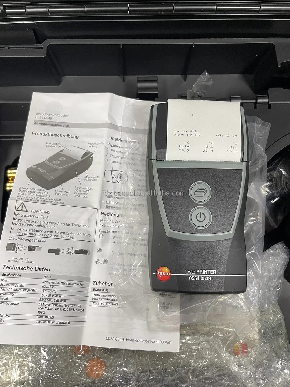 Testo 340 Flue Gas Analyzer - Precision and Reliability