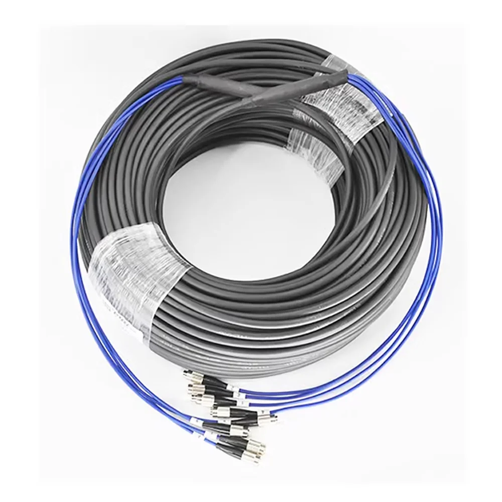 MT-FZL-1031K FC 4/8 core armored break out cable outdoor tube fiber ...