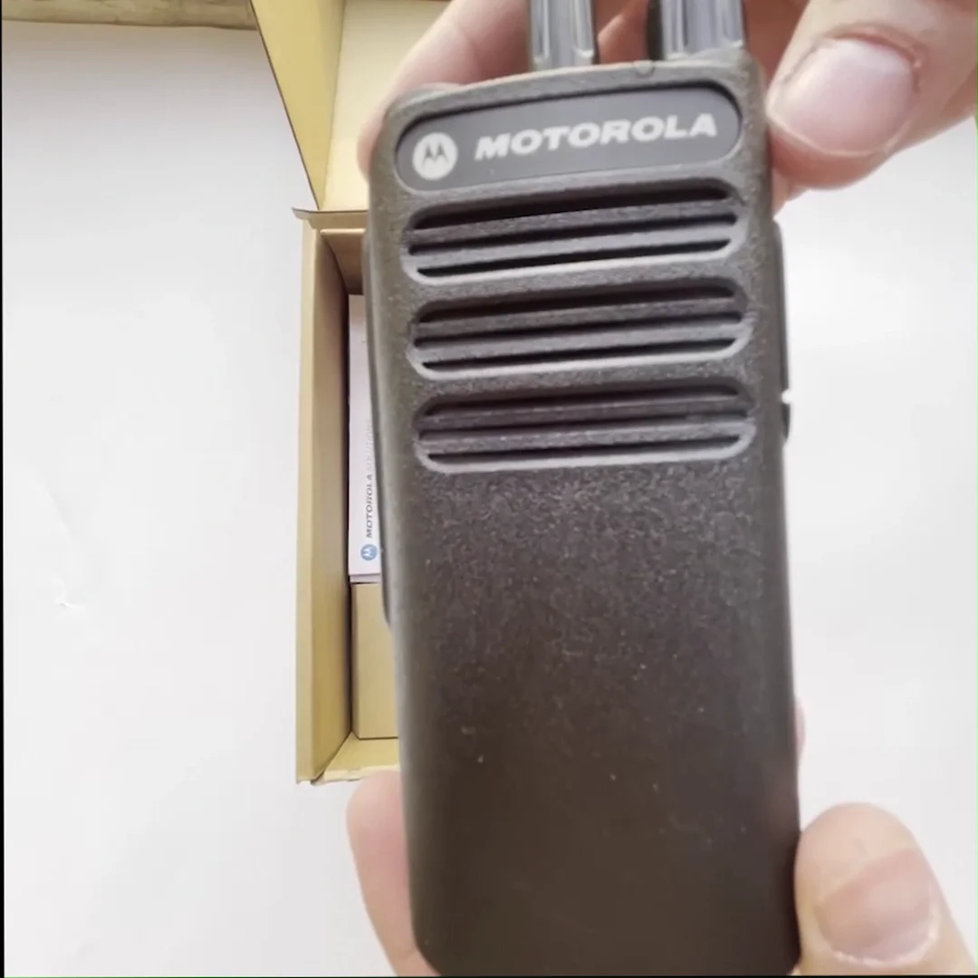 Motorola Walkie Talkie Xir C1200 Handheld Digital/analog Two Way Radio Vhf Uhf For Motorola Long ...