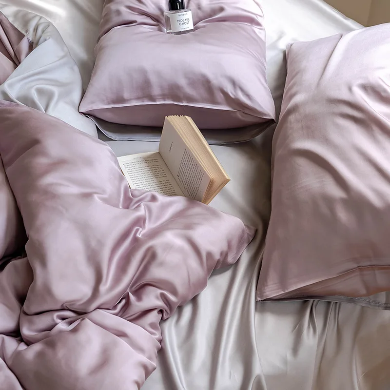 Lenzing 60 Count Spring/summer 4 Piece Set - Colourblocked Duvet Covers