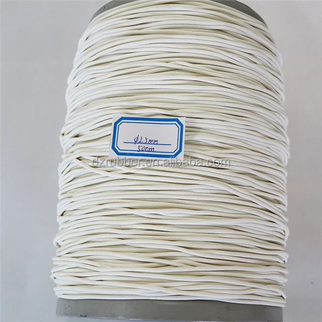 Dingzhi Rubber 1MM to 4MM Silicone Foam String - Durable & Versatile