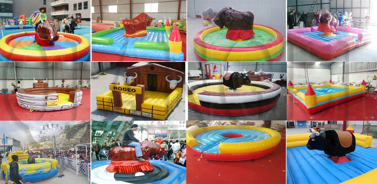 Crazy Ride Redeo Inflatable Mechanical Bull Ride Machine Adults ...