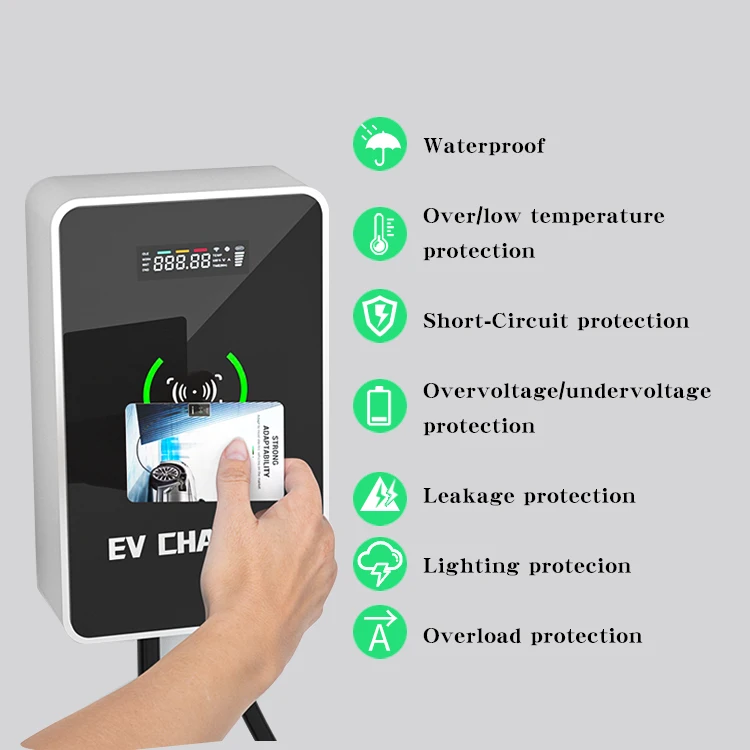 Pcb Enclosure Box Evse With Adaptive Load Management Evse Ev Connector ...