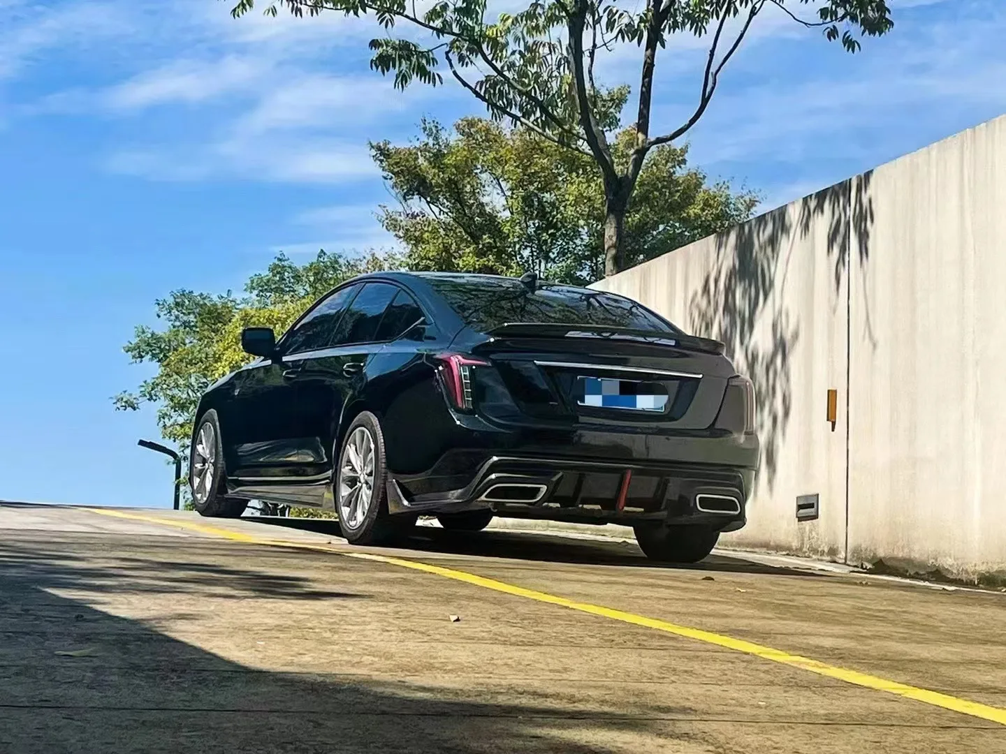 For Cadillac Ct5 Body Kit Ct5 Upgraded Robot Style Body Kit Ct5 Front ...