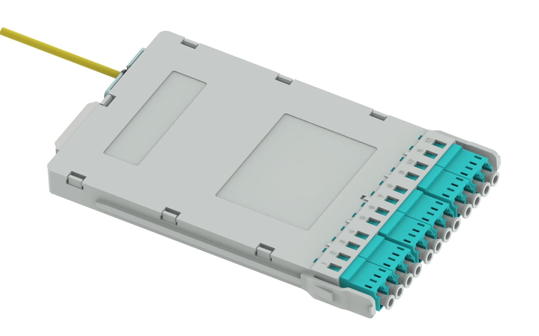 Optic Fiber Splice Tray - 12 Core Fusion Holder for FTTH