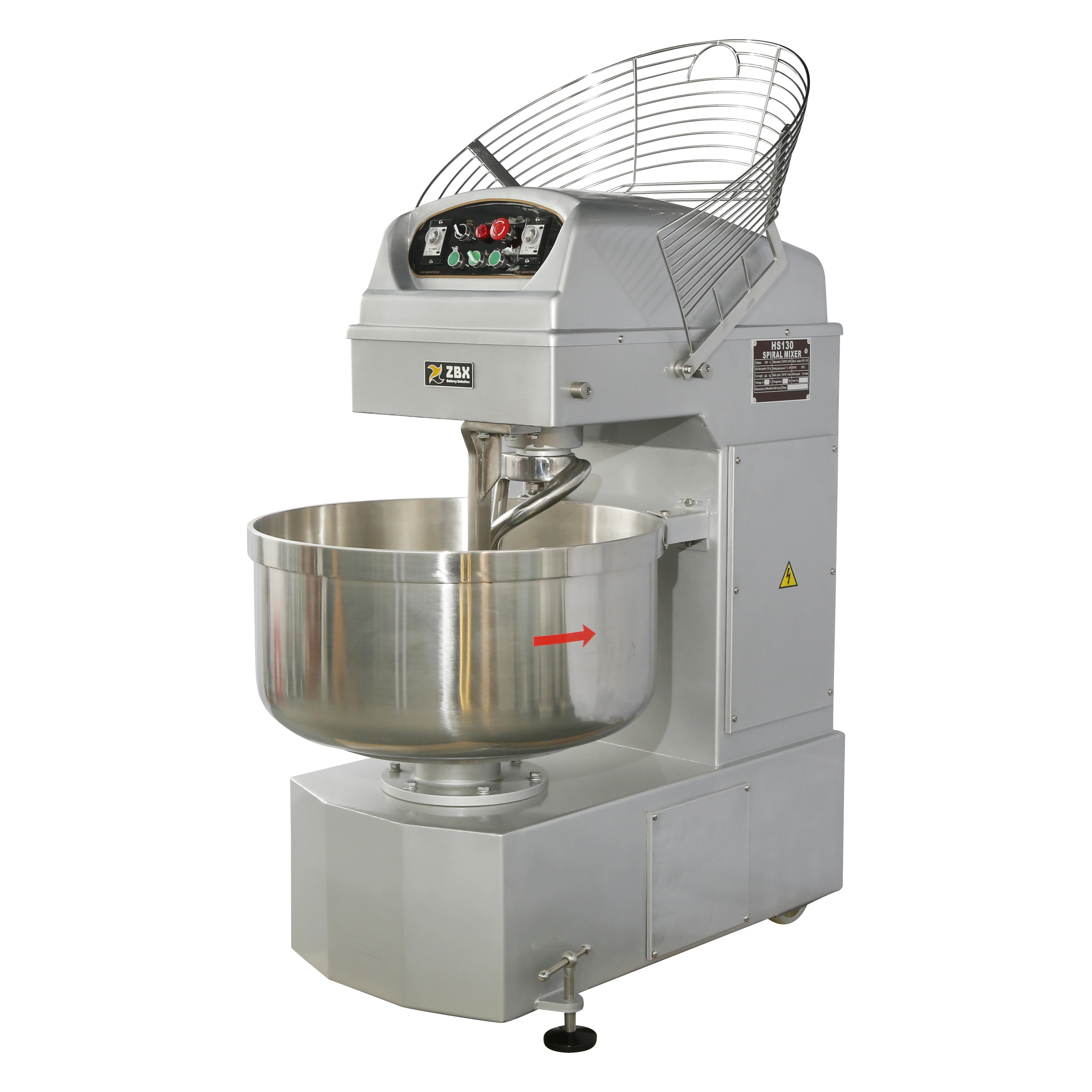 Dough Kneader Machine 50 Kg Industrial Twin Double Arm Dough Mixer 50kg ...