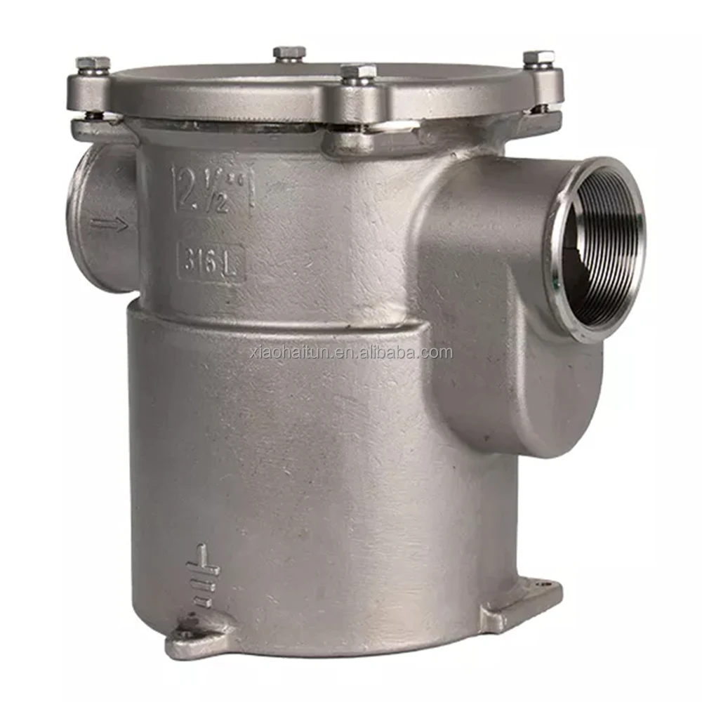 316 Stainless Steel Marine Hardware Water Strainer For Boat - Buy 1"1.5 ...