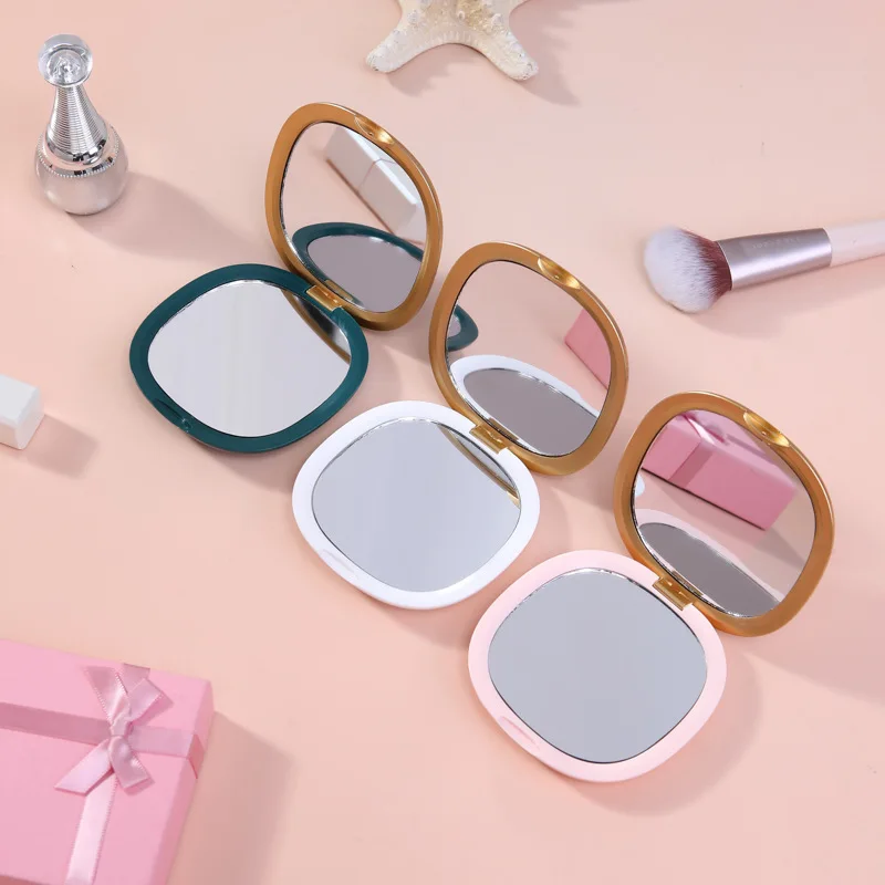 Fashion Small Pocket Mirror Handheld Led Cosmetic Hand Mirrors With Led ...