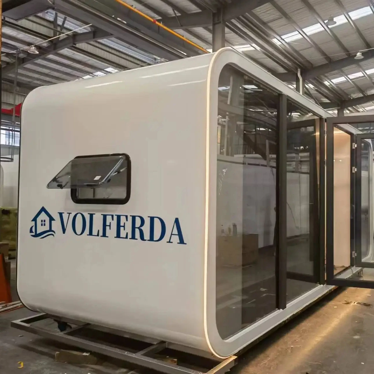 VOLFERDA outdoor modern vessel prefab capsule house airbnb space ...