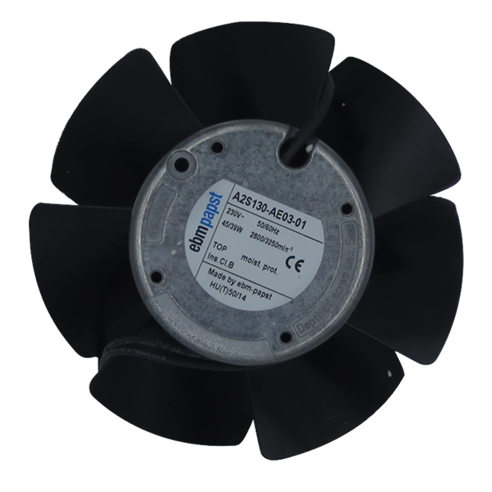 ebmpapst A2S130-AE03-01 230V 45W 130毫米2800转/分0.45A雕刻机轴向冷却风扇| Alibaba.com