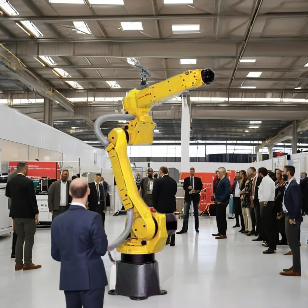 FANUC M-10ia Six Axis Robot for Handling, Polishing, and Welding