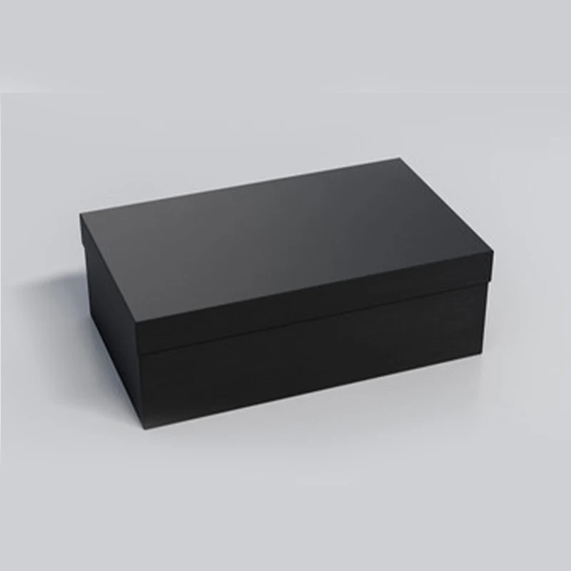 Black Matt Lamination Box With Lid And Uv Logo And Multiple Small Boxes ...