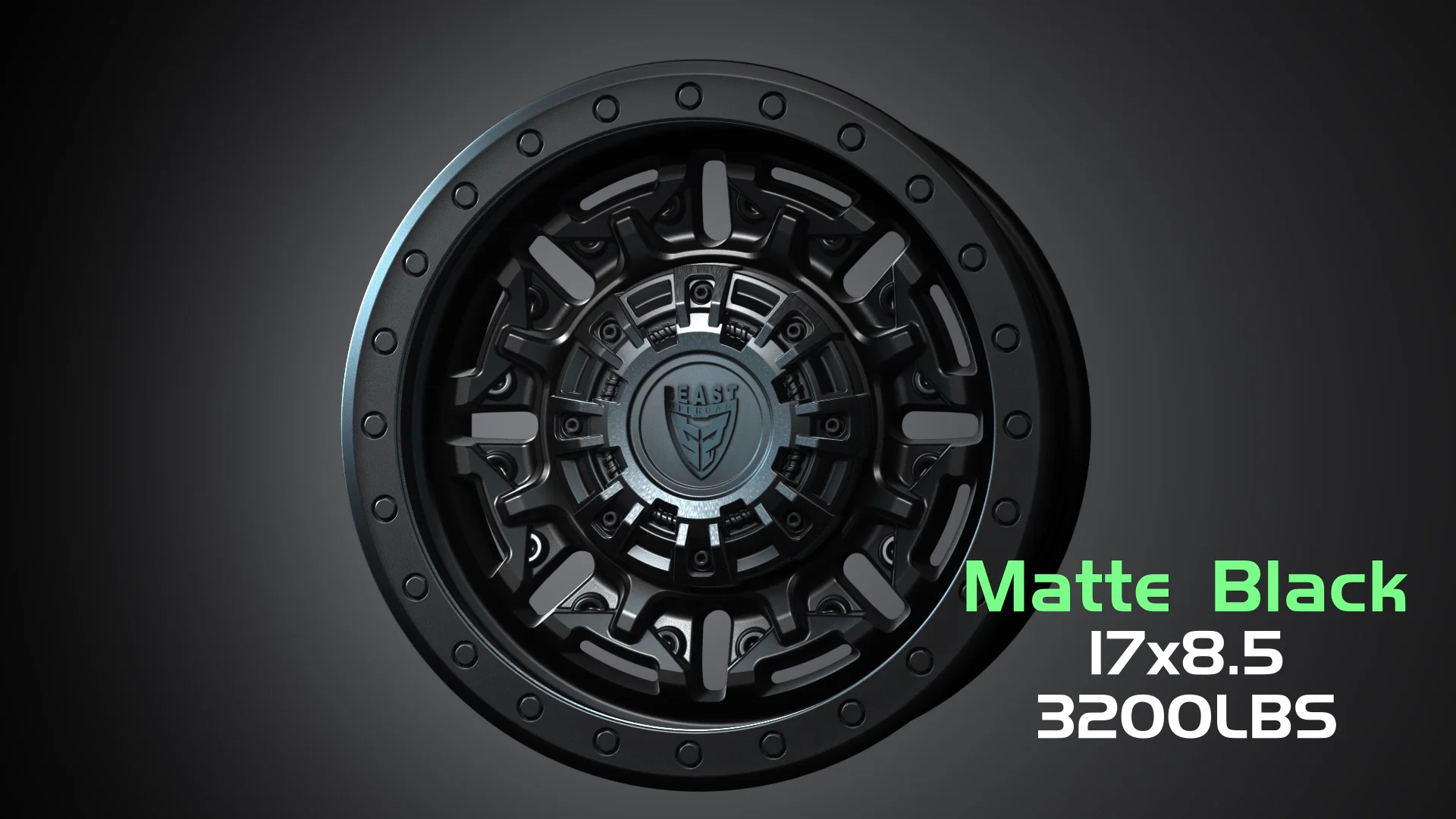 Beast 17inch Alloy Rims With Unique Design For Passenger Car Wheels ...