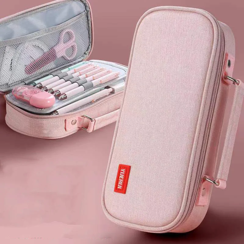 Large Capacity Pencil Bags - Multi-Layer Storage Solutions