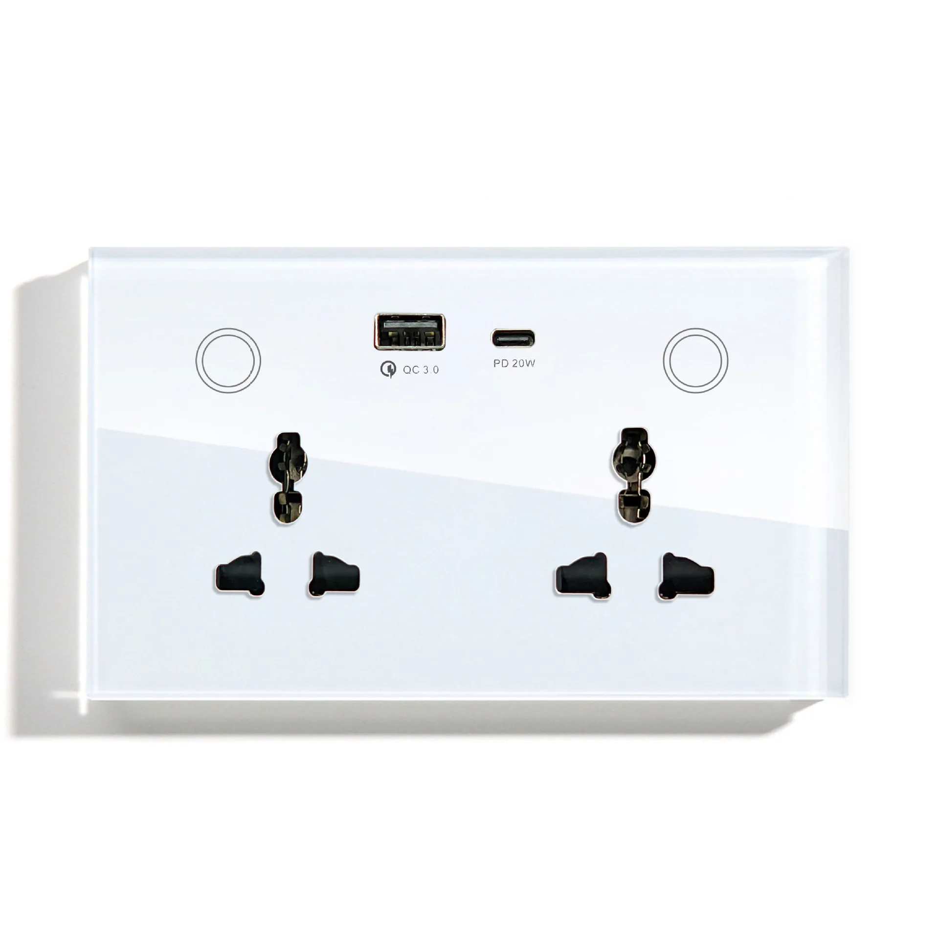 Universal Wifi Zigbee Smart Plug In-wall Socket Power Outlets With Usb ...