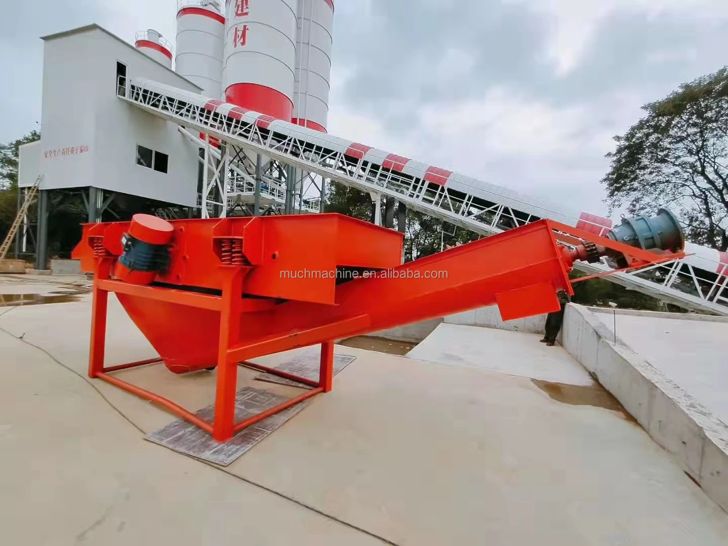 Construction Waste Roller Screen Concrete Sand And Gravel Separator ...