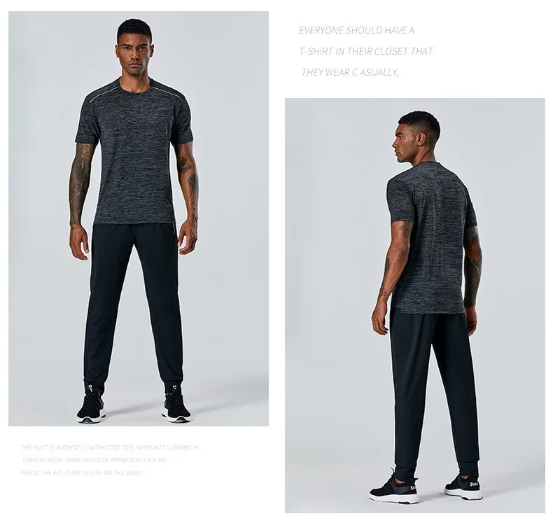 Shop Custom Logo Fitness Workout Men Jogger Quick-dry