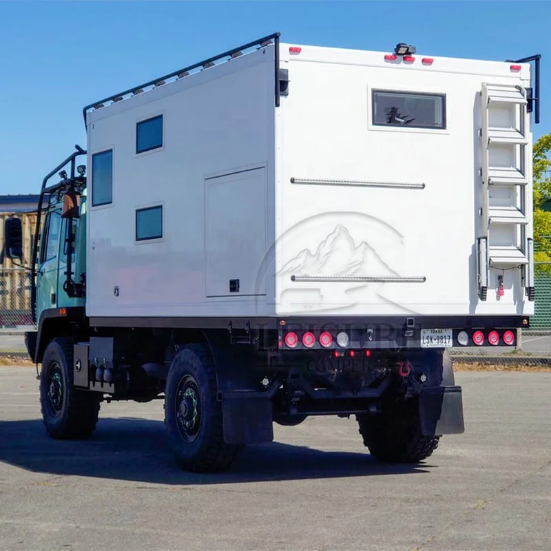 4x4 Expedition Vehicle Fibreglass Overland Motorhome Expedition Cabin ...