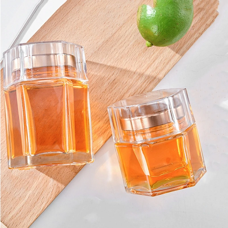 Chinese Factory Hexagon Glass Jar 5oz 6oz 9oz 12oz 16oz 24oz Honey Jar Jam Jar Glass Bottle ...