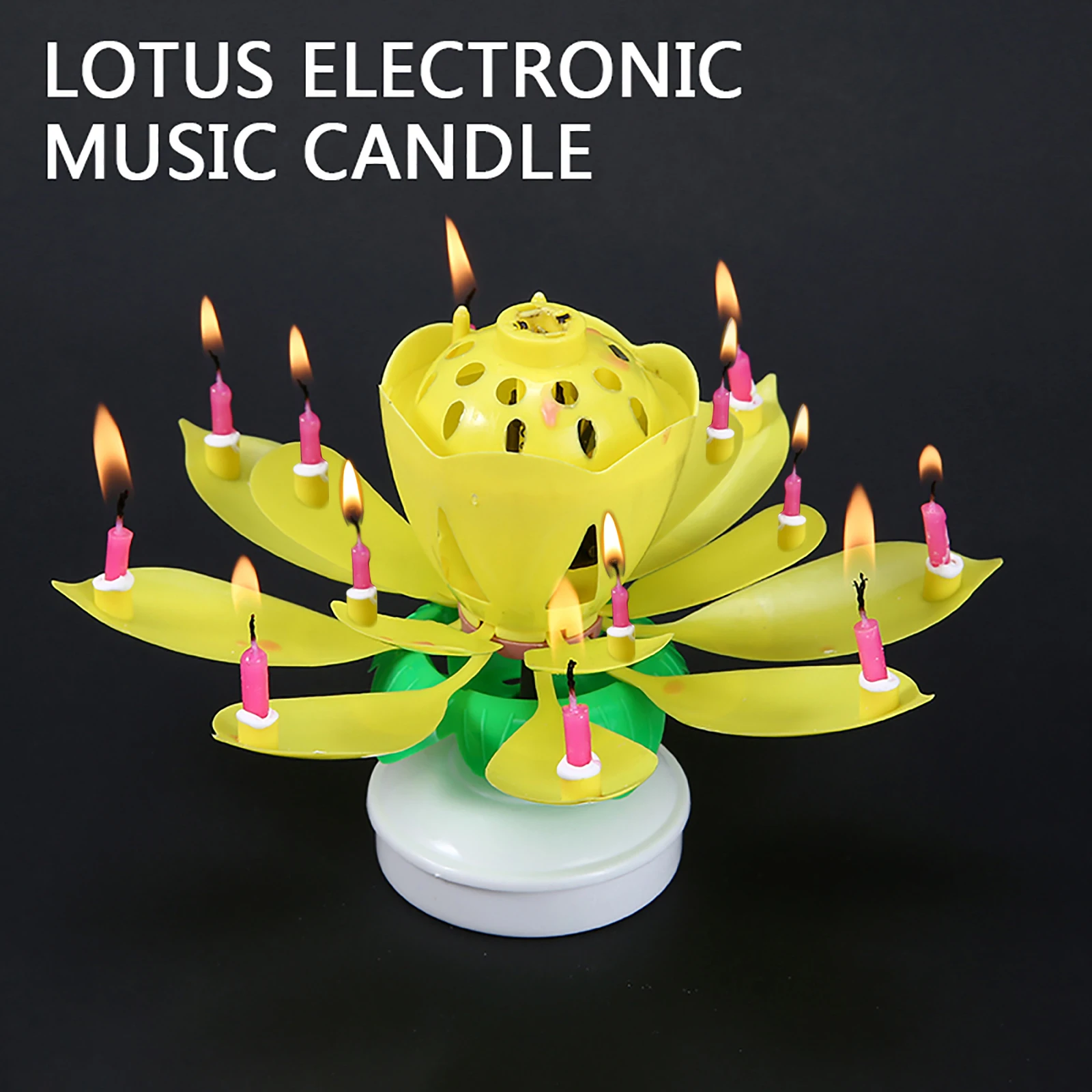 Birthday Cake Music Candles - Add Fun & Color to Parties