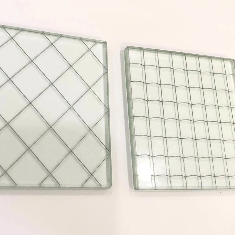 Customized Clear Wire Mesh Glass - Georgian Wired Glass
