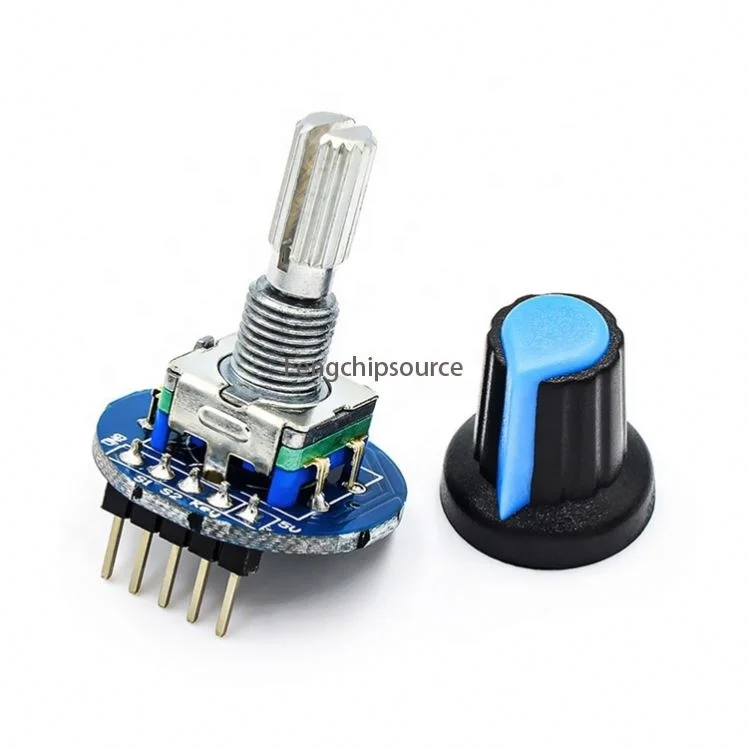 Digital Rotary Encoder Module Rotary Potentiometer 360 Degree Rotary Potentiometer Digital Pulse
