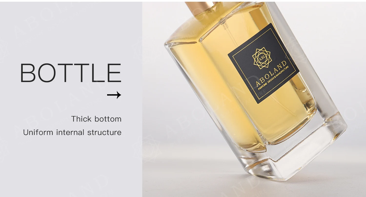 Custom Perfume Packaging - Elegant Glass Bottle & Box
